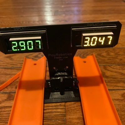 Timer for Hotwheels and Diecast Racing , Start Gate & Finish Line for ...