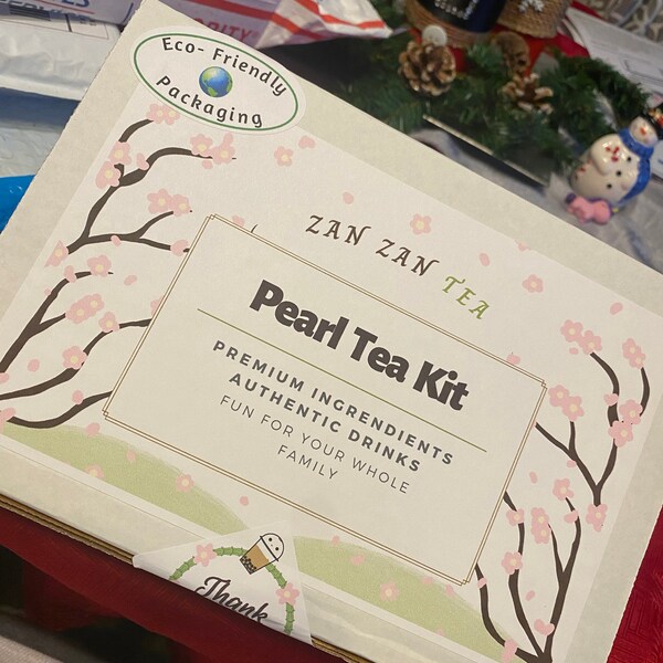 Bubble Tea Kit DIY Taiwanese (original) Style | Make Your Own Boba Tea ...