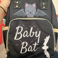 Goth Diaper Bag Backpack Celestial Bats Cute Witchy Baby Shower Gift ...