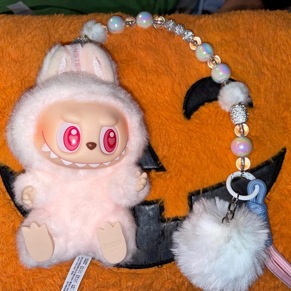 Authentic Crybaby Wild but Cutie Vinyl Plush Handmade Keychain Set ...