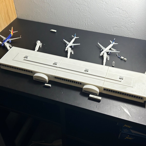 1:400 Scale PHX Air Traffic Control ATC Tower Phoenix Sky Harbor ...