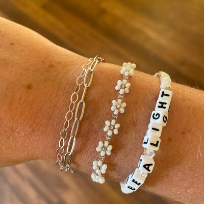 Ocean Wave Keychain With Starfish Charm, Preppy Aesthetic Pura Vida ...