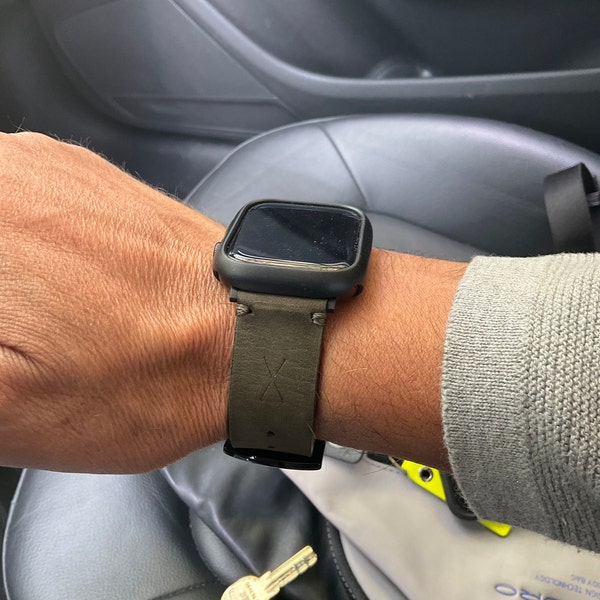 Leather Card Holder With Sliding Mechanism, Minimalist Design - Etsy