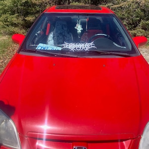 Hearts JDM Car Livery Decal Sticker Side Vehicle Wrap Bumper Sticker ...