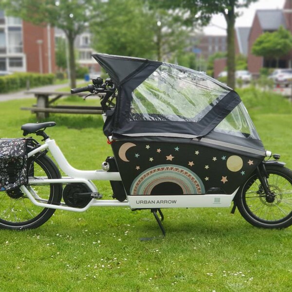 Reflective Cargo Bike Sticker Mandala | Boho | Safety Meets Style ...