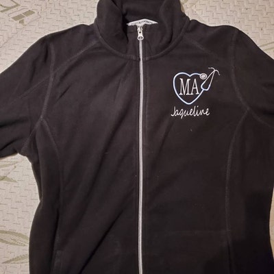 Medical Assistant Personalized Fleece Jacket, Occupational Jacket ...