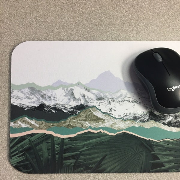 Mouse Pad Mountains Mouse Pad Mountain Mouse Pad Office Mouse Pad ...