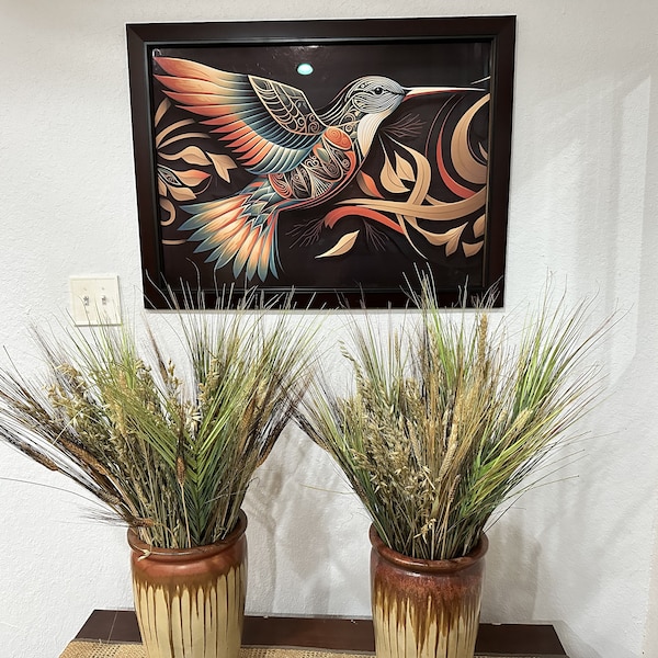 Hoku the Hummingbird, Indigenous Art, Tribe Art, Tlingit Art, Native ...