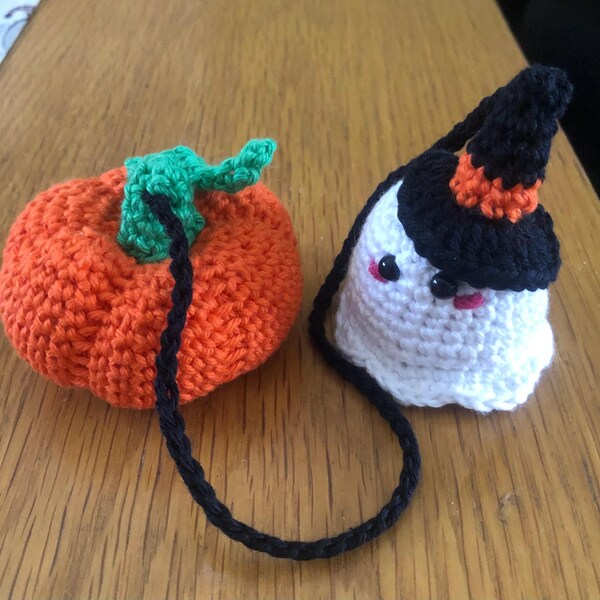 Pumpkin Crochet Pattern, Ghost Crochet Pattern, Halloween Crochet ...