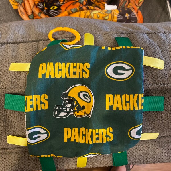 Sensory Block Panthers Inspired / Plush Block With Inside Rattler ...