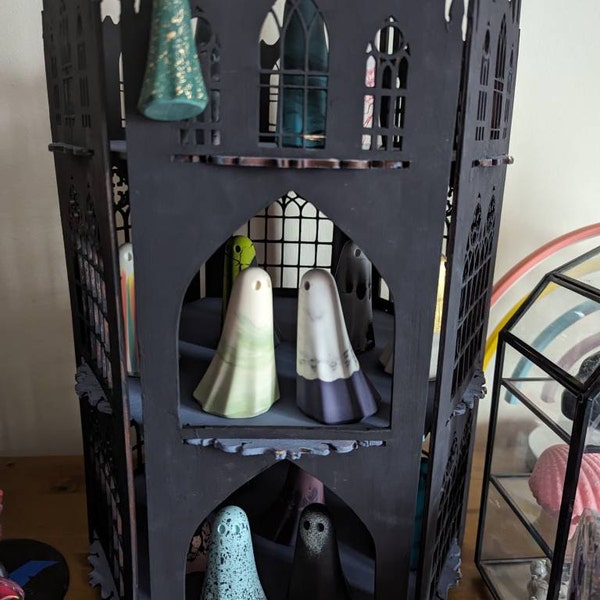 Gothic Display Shelves. READ DESCRIPTION Alternative Goth Death Decor ...