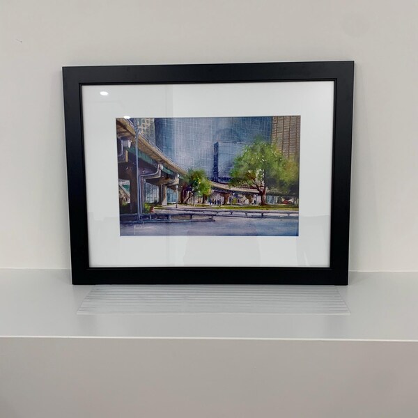 University of Toronto Soldiers Tower Clock Tower Original Watercolor ...