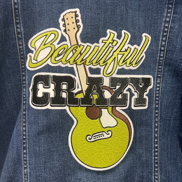 Large Custom Embroidered Patch for Biker Vest, Custom Embroidery Patch ...