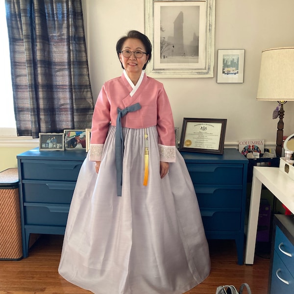 Korean Women's Modern Hanbok Daily Hanbok for Fall and Winter 09 슈페리얼 ...