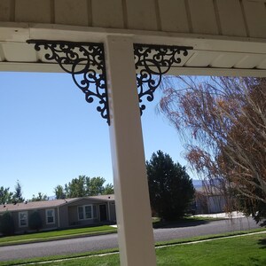 DIY French Country Window Corner Bracket Decor 3-D Cast - Etsy