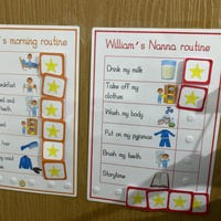 Personalised Morning Routine Chart, Bedtime Routine, Daily Routine, SEN ...