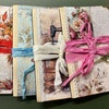 Vintage Paris Note Card Set With Envelopes and Gift Box - Etsy