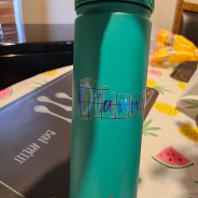 Initials Vinyl Decal for Phone, Laptop Monogram, 3 Letters Initial ...