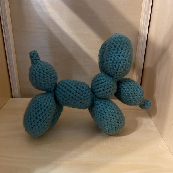 Balloon Animal Dog Crochet PATTERN ONLY Instant DOWNLOAD! Puppy ...
