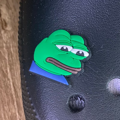 Sad Frog Croc Charms Video Game Croc Charms Fashion Charms - Etsy