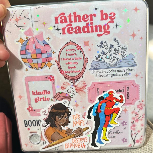 Kindle Insert Kindle Srickers Coquette E-reader Holographic Insert ...