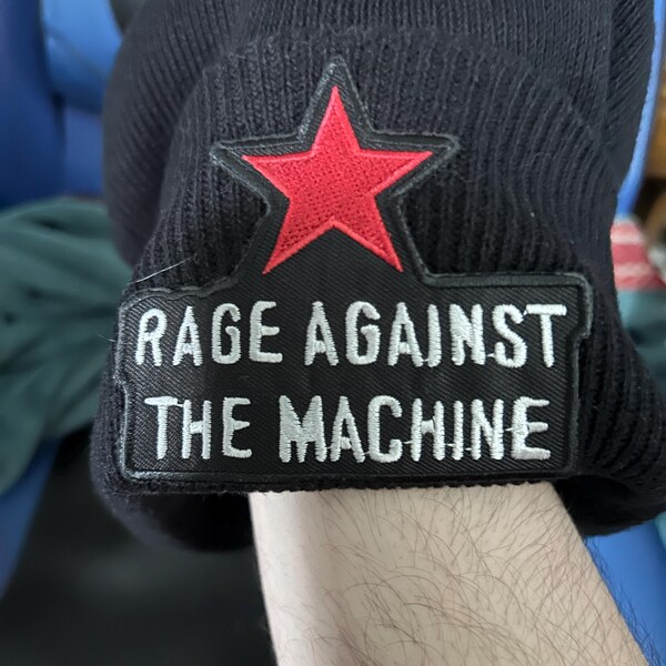 Rage Against the Machine Patch / Heavy Metal Rock Music Patch / Sew or ...