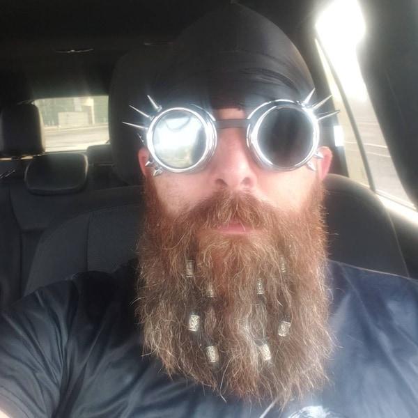 Silver Spiked Steampunk Goth Goggles - Etsy