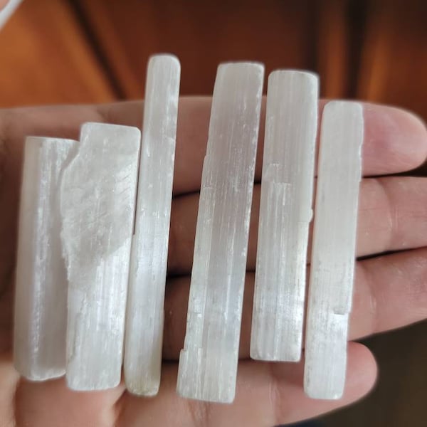 Mini Selenite Sticks Bulk - 2" to 2.5" Pieces - Small Selenite Crystal ...