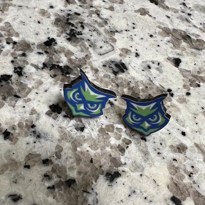 Custom Team Acrylic Seed Bead Earrings Game Day Earrings Go - Etsy