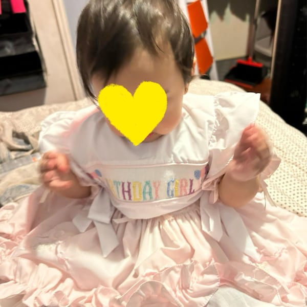 Lamb Smocked Avignon Dress embroidered Lamb and Flowers on Mint Easter ...