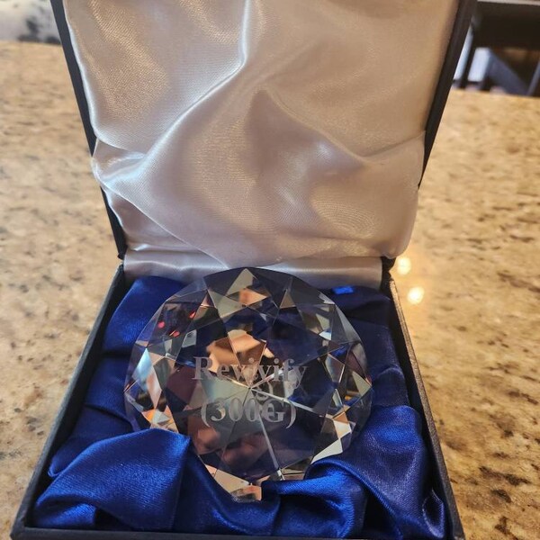 Crystal Heart Award, a Stylish Home Decor, Perfect Gift of Appreciation ...