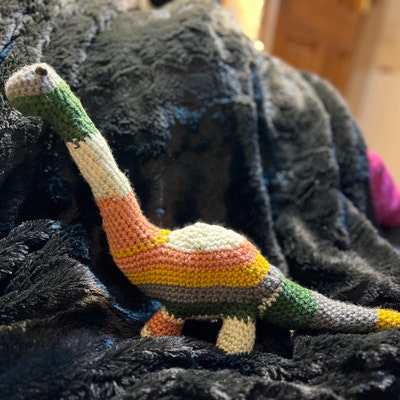 Realistic Stegosaurus Crochet Pattern-minimal Sewing Dinosaur - Etsy