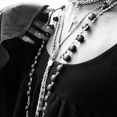 Chunky Stainless Steel Mobius-byzantine Chainmail Necklace. Thick ...