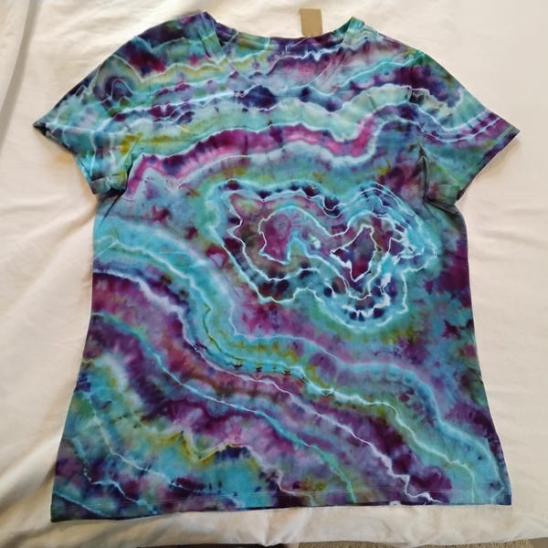 Tie Dye Shirt for Women, Crew or Vneck Custom Tye Dye Shirt ...