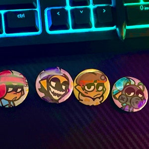 BF & Gf Pins Friday Night Funkin' - Etsy