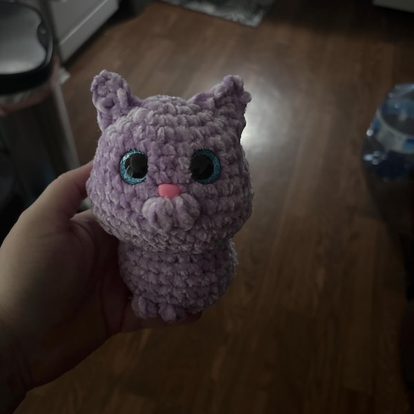 Tabby Cat Crochet Pattern – No-sew Amigurumi Kitten Plushie, Advanced ...