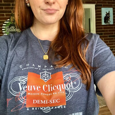 Champagne Veuve Rose Shirt, Champagne Tennis Club Tee,champagne Veuve ...