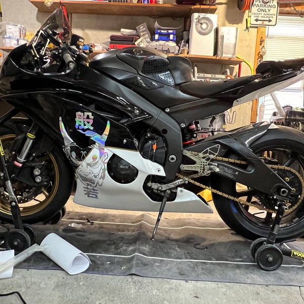 Oni Mask Goon Decal Sticker Japanese Skull - for Your Car or Truck ...