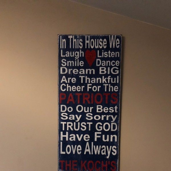 Personalized Seahawks Team Sign - Sports Sign - Family Rules Sign ...