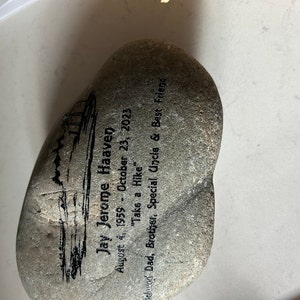 3in Names Hope Inspirational Stones Garden River Rocks Kids Custom ...