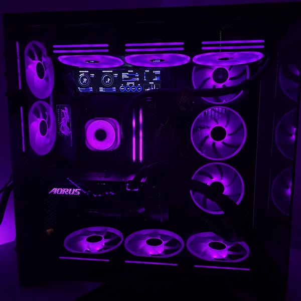 AIDA64 Sensor Panel Template | High-performance Green Neon Theme ...