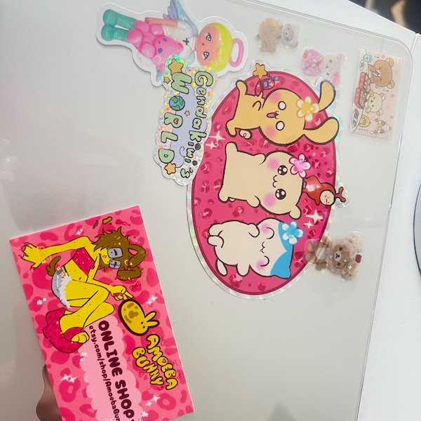 2000's Gyaru Chiikawa Sticker Prismatic - Etsy