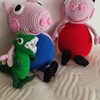 Peppa Pig, Wellies and Teddy Bear Crochet Pattern NOT A FINISHED TOY - Etsy