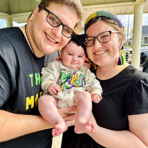 Mardi Gras Baby Outfit, Mardi Gras Super Soft Cozy Warm Sweatsuit Mardi ...