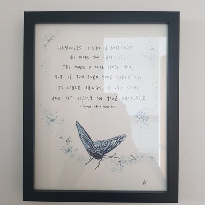 Our Real Work by Wendell Berry / Wall Art Print Poem River Nature ...