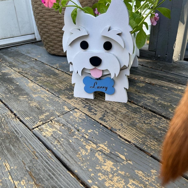 Chihuahua Wooden Flower Planter Box Made in West Virginia - Etsy