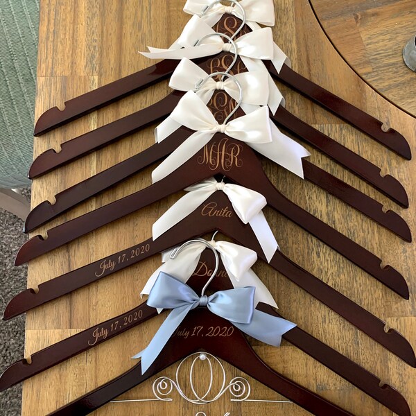 Disney Wedding Hanger, Bridal Hanger, Cinderella Bride Hanger, Mickey ...
