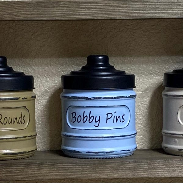 Gallon Size Canister, Customizable, Kitchen Canister, Candy Jar, Rustic ...