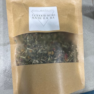 Goddess Blend Herbal Tea - Etsy