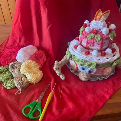 Cake XL Amigurumi Crochet Pattern Birthday Present - Etsy